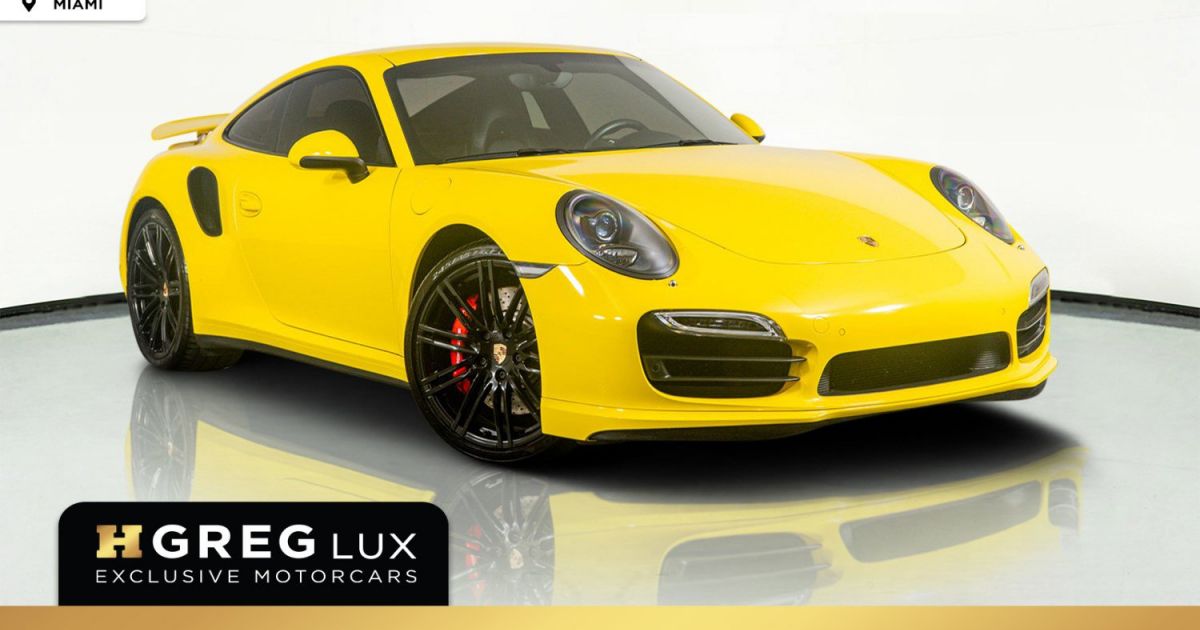 Used 2015 Porsche 911 Turbo for sale at HGreg