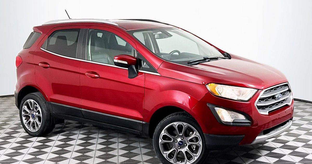 Used 2018 Ford EcoSport Titanium for sale at HGreg