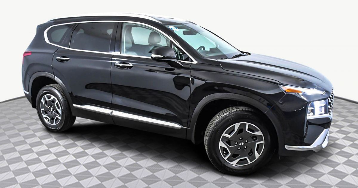 Used 2023 Hyundai Santa Fe Blue for sale at HGreg