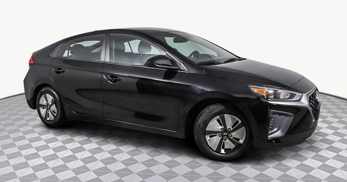 Used 2022 Hyundai Ioniq Hybrid Blue for sale at HGreg