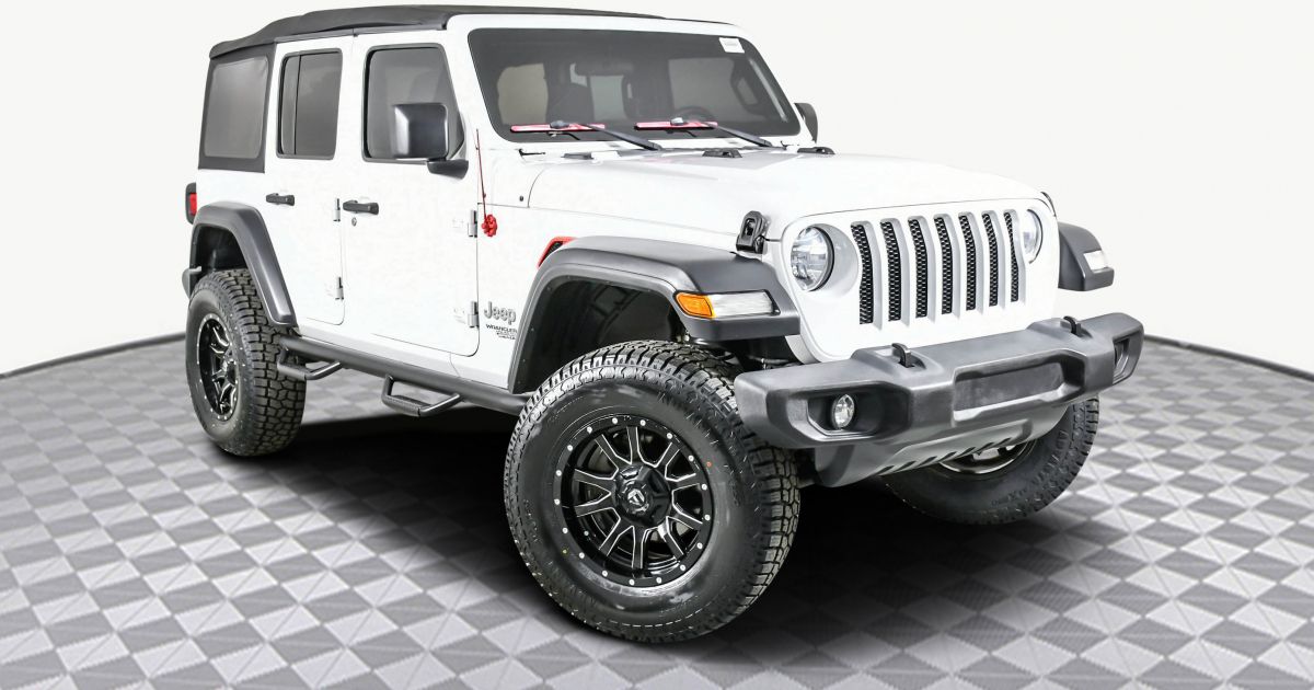 Used 2019 Jeep Wrangler Unlimited Sport S for sale at HGreg