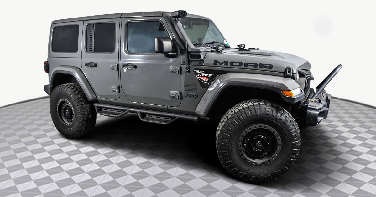 Used 2019 Jeep Wrangler Unlimited Unlimited Moab for sale at HGreg